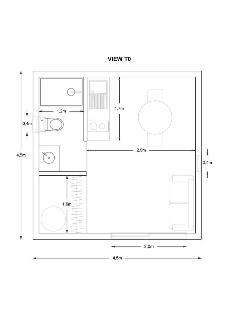 Maison Fleuron T0 - Maison Fleuron